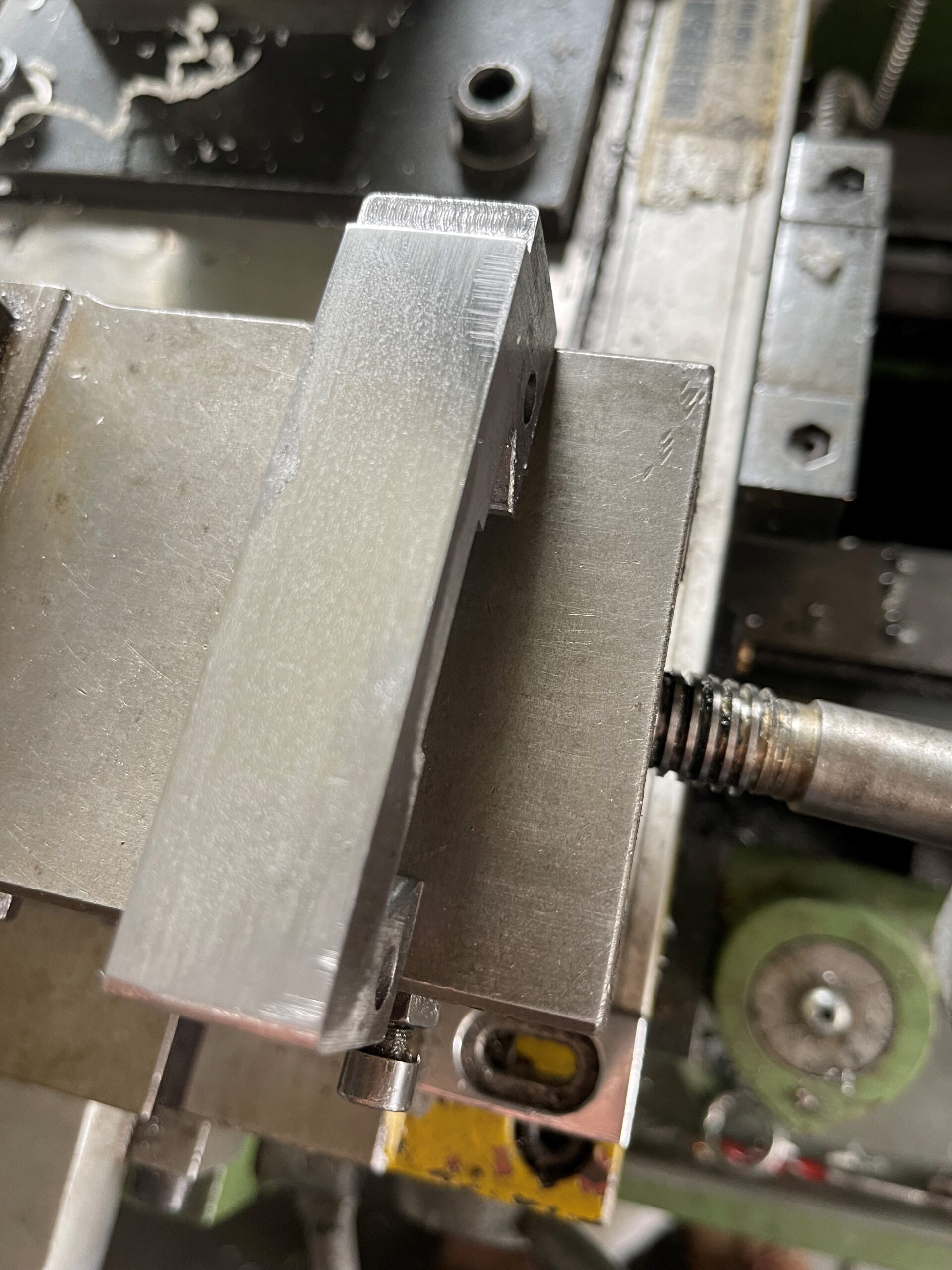 Compound slide - increasing slide distance by 20 mm