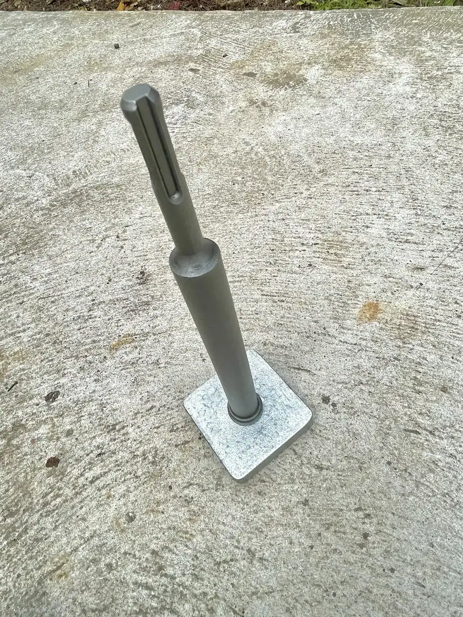 Tamper plate SDS Plus fitting 70mm square